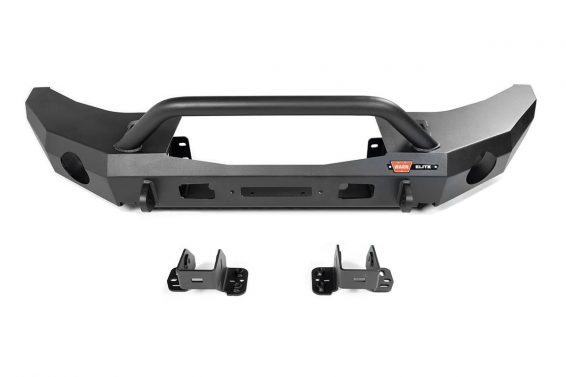 WARN Elite Series Front Bumper with Grille Guard Tube - Bronco Nation