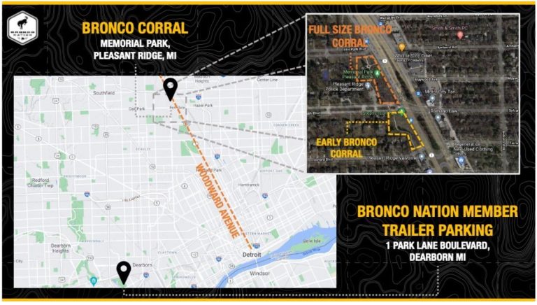 Woodward Dream Cruise Weekend: All in One Place - Bronco Nation
