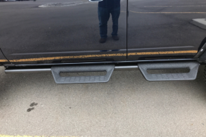2022 Ford Bronco Removable Hoop Steps Shown On and Off Vehicle - Bronco ...