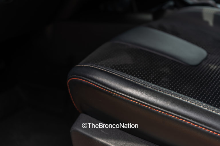 A Look at the Bronco Raptor Black Onyx Leather and MGV Seats, Plus ...