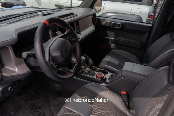 A Look at the Bronco Raptor Black Onyx Leather and MGV Seats, Plus ...