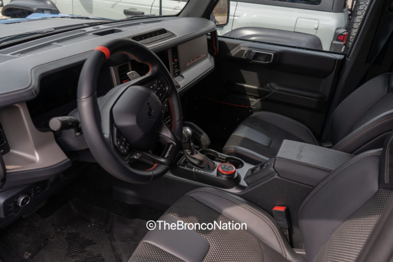 A Look at the Bronco Raptor Black Onyx Leather and MGV Seats, Plus ...
