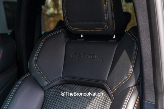 A Look at the Bronco Raptor Black Onyx Leather and MGV Seats, Plus ...