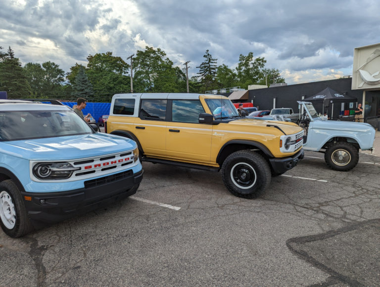 Highlights: 2022 Woodward Dream Cruise Weekend - Bronco Nation