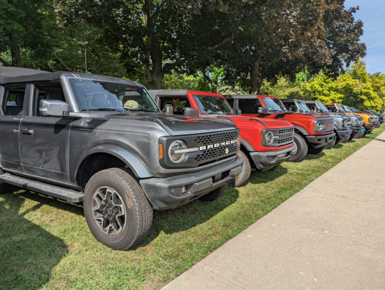 Highlights: 2022 Woodward Dream Cruise Weekend - Bronco Nation